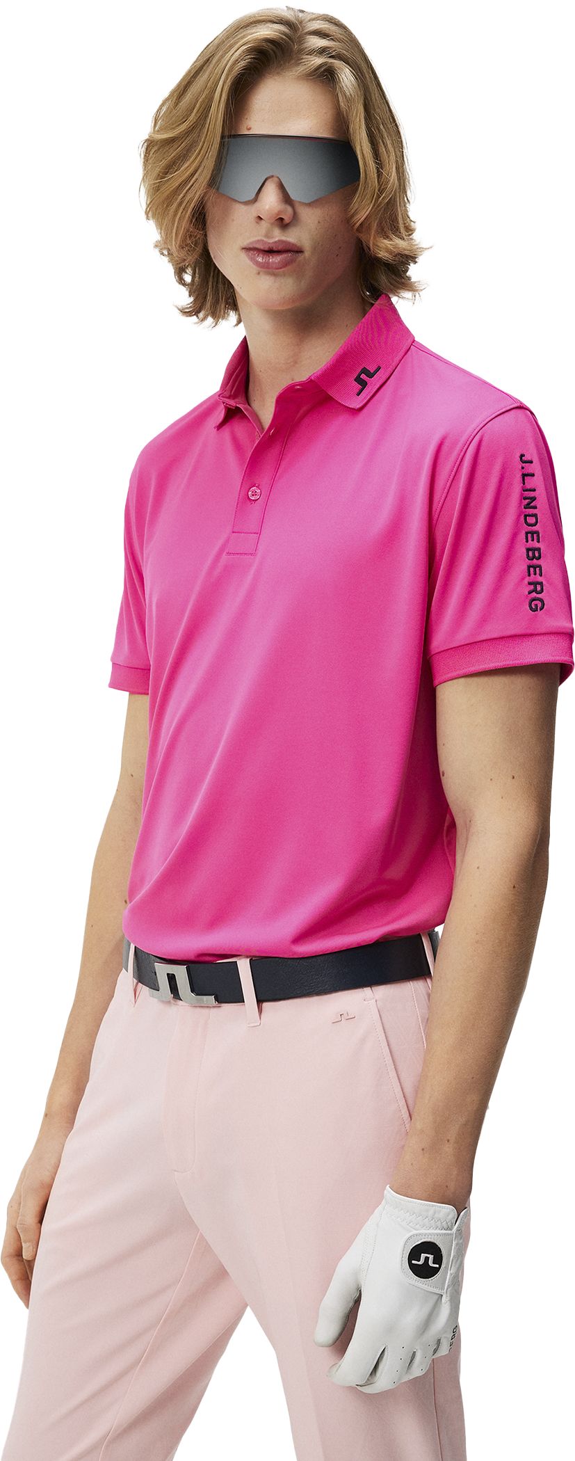 J LINDEBERG M Tour Tech Reg Fit Golf Polo på stadium.se